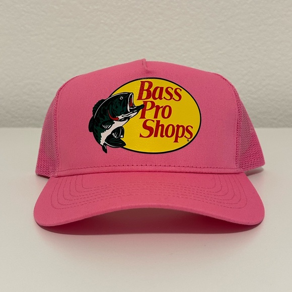 Bass Pro Shops | Accessories | Bass Pro Mesh Pink Trucker Cap | Poshmark